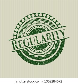 Green Justified Rubber Seal Grunge Texture Stock Vector (Royalty Free ...