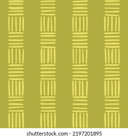 Green Repetitive Background Hand Drawn Striped Stock Vector (Royalty ...