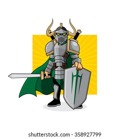 Ottoman Warrior Turkish Persian Sipahi Vector Stock Vector (Royalty ...