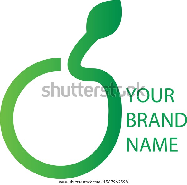 Green Snake Outline Logo Vector Design Stock Vector (Royalty Free ...