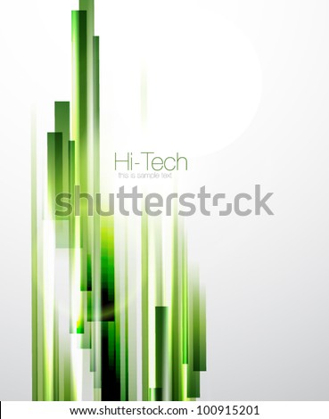 Green Straight Lines Abstract Background Stock Vector (Royalty Free ...