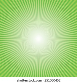 Green Sun Ray Stock Vector (Royalty Free) 251030452 | Shutterstock
