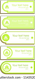 Green Symbol Labels Stock Vector (Royalty Free) 114352066 | Shutterstock