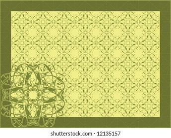 Green Tan Background Symbol Stock Vector (Royalty Free) 12135157 ...