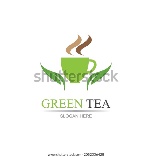 Green Tea Logo Vector Illustration Design Stock Vector (Royalty Free ...