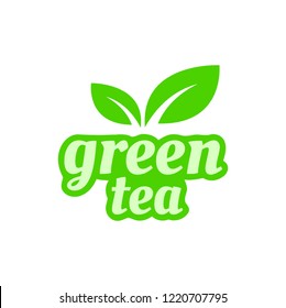 Green Tea Logo Your Need Stock Vector (Royalty Free) 1220707795 ...
