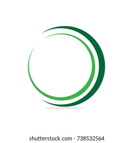 Green Template Emblem Blank Stock Vector (Royalty Free) 738532564 ...