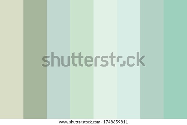 el tono verde incluye el color pastel para el diseño o el vector de fondo