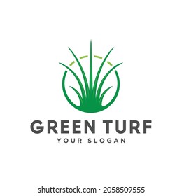 Turf logo Royalty Free Stock SVG Vector