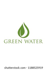 Green Water Logo Stock Vector (Royalty Free) 1188525919 | Shutterstock