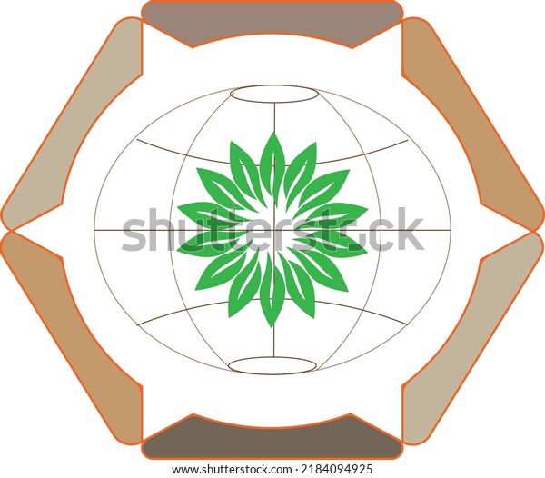 Green World Logo Design Template Stock Vector (Royalty Free) 2184094925 ...