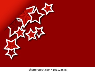 Greeting Card Stars Stock Vector (Royalty Free) 101128648 | Shutterstock