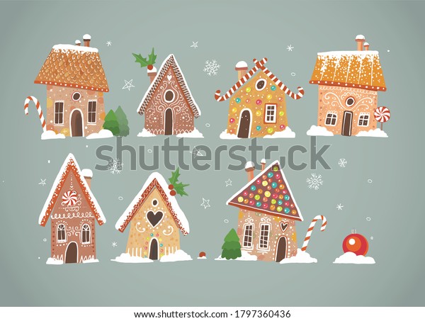 3,053 Gingerbread Cottages Images, Stock Photos & Vectors | Shutterstock