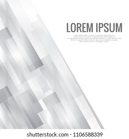 Grey Abstract Background Logo Icon Vector Stock Vector (Royalty Free ...
