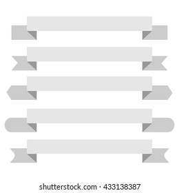 Set 3d Banners Template Pale Color Stock Vector (Royalty Free) 434180485