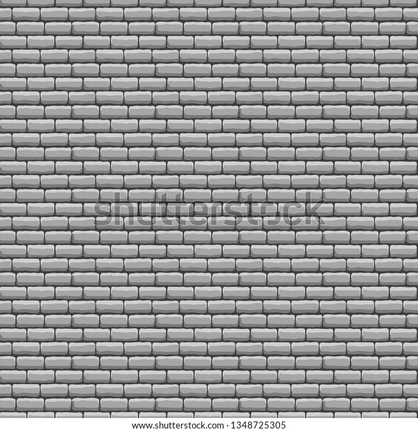 Grey Brick Wall Seamless Texture Vector Stock Vector (Royalty Free ...