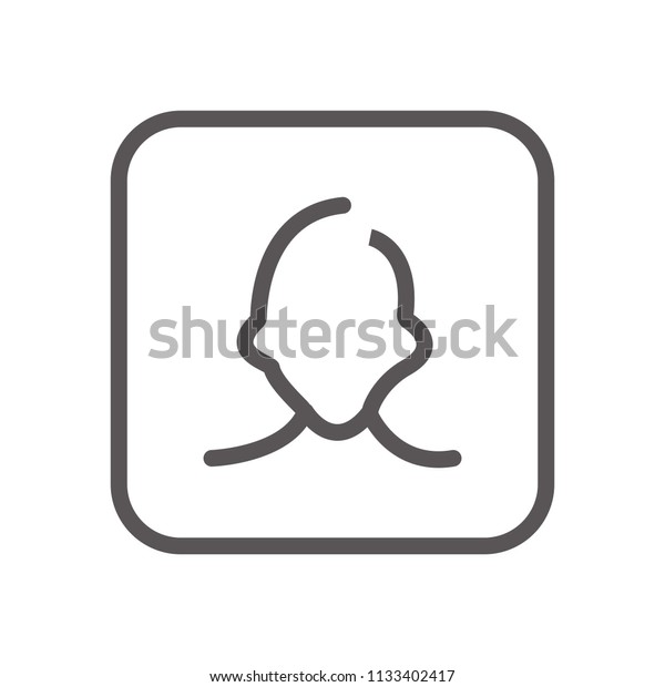 Grey Contact Icons Stock Vector (Royalty Free) 1133402417 | Shutterstock