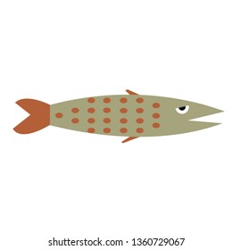 Trumpetfish Fish On White Background Cartoon: เวกเตอร์สต็อก (ปลอดค่า ...