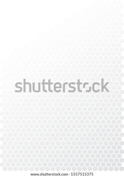 Grey Gradient Honeycomb Pattern Background Stock Vector (Royalty Free ...