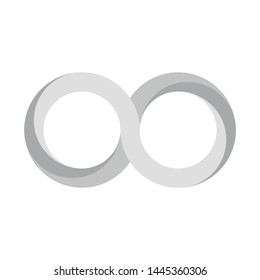 Infinity Symbol Unlimited Sign Vector Icon: เวกเตอร์สต็อก (ปลอดค่า ...