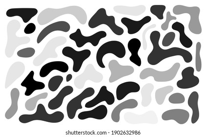 Seamless Duck Camo Pattern Monochrome Camouflage Stock Vector (Royalty ...