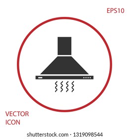 Black Kitchen Extractor Fan Icon Isolated: เวกเตอร์สต็อก (ปลอดค่า ...