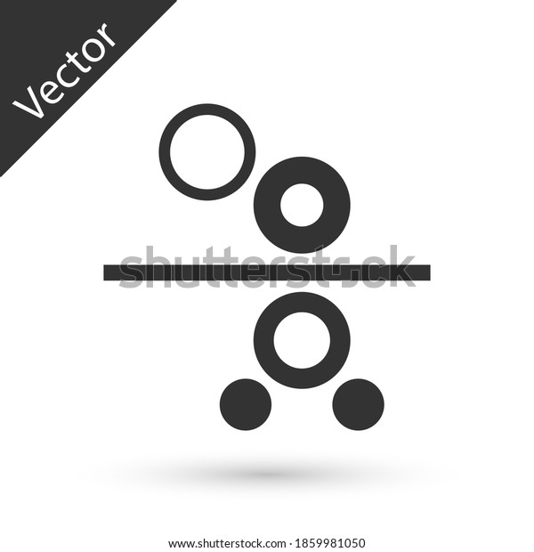 Grey Paper Roll Printing Press Icon Stock Vector (Royalty Free ...