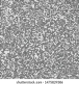 Grey Pixel Vector Background Vector Illustration Stock Vector (Royalty ...