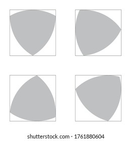 39 Reuleaux triangle Images, Stock Photos & Vectors | Shutterstock
