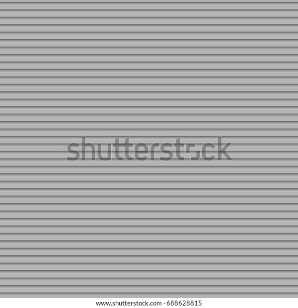 Grey Seamless Horizontal Stripe Pattern Background Stock Vector ...