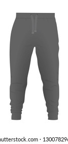Tracksuit Bottom Vector Illustration Stock Vector (Royalty Free) 1325574188