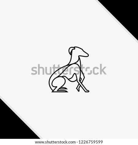 Greyhound Line Drawing | Free download on ClipArtMag