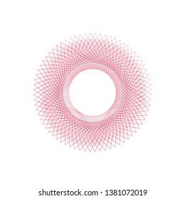 Grid Flow Lines On Transparent Background: vector de stock (libre de ...