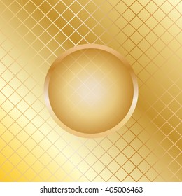 Grid Gold Luxury Frame Mesh Seamless Stock Vector (Royalty Free ...