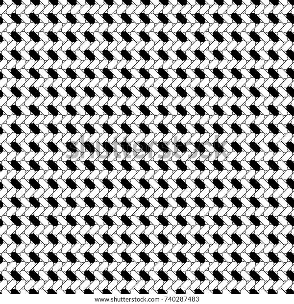 Grid Image Herringbone Pattern Slabs Tessellation Stock Vector (Royalty ...