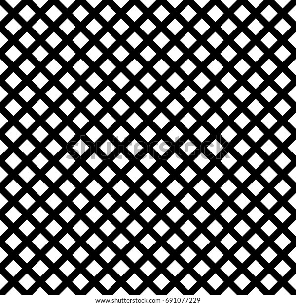 Grid Lattice Grill Regular Straight Lines 스톡 벡터(로열티 프리) 691077229 ...