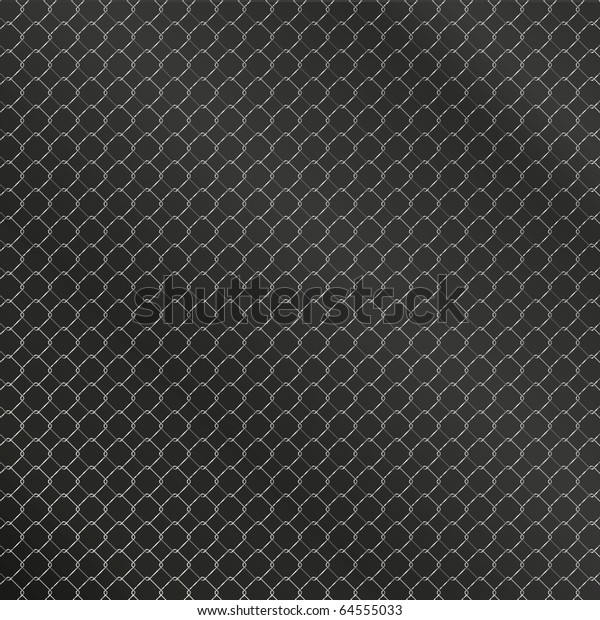 Grid Mesh Background Black Metal Rough Stock Vector (Royalty Free ...