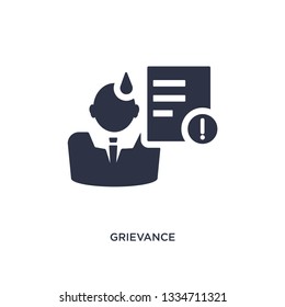 Grievance Icon Different Style Vector Illustration Stock Vector ...