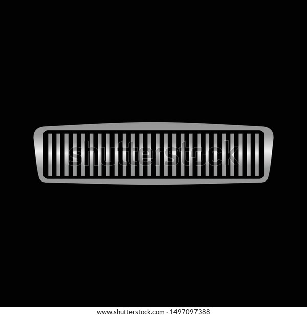 Grill Luxury Car Logo Elegant Symbol Stock Vector (Royalty Free ...