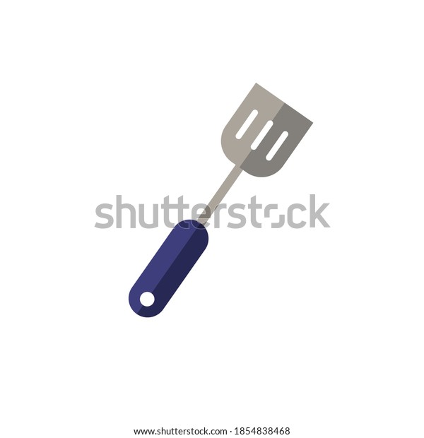 Grill Spatula Icon Simple Element Grill Stock Vector (Royalty Free ...