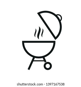Grill Symbol Isolated Vector Illustration Stock Vector (Royalty Free ...