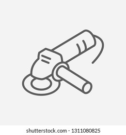 Grinders Icon Line Symbol Isolated Illustration Stock Illustration ...