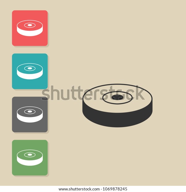 Grinding Polishing Vector Icon Symbol Web Stock Vector (Royalty Free ...