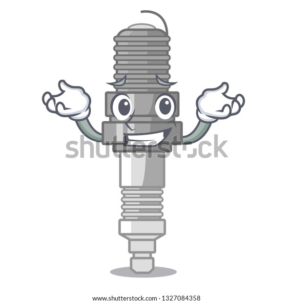 Grinning Spark Plug Cartoon Box Stock Vector (Royalty Free) 1327084358 ...