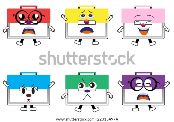Grip Sack Emoticons Stock Vector (Royalty Free) 223154974 | Shutterstock