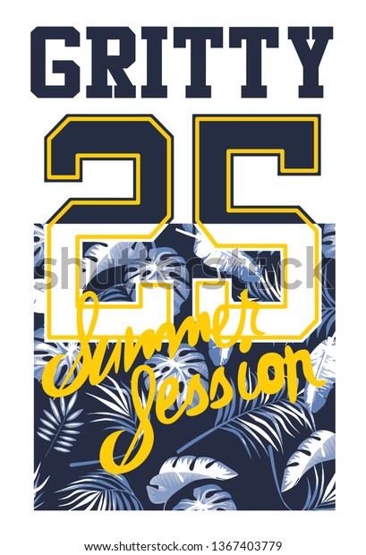 Gritty Slogan Design Print Stok Vektör (Telifsiz) 1367403779 | Shutterstock