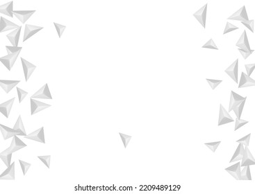 Grizzly Shard Background White Vector Triangle Stock Vector (Royalty ...
