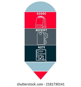 Grn Goods Receipt Note Acronym Business Stock Vector (Royalty Free ...