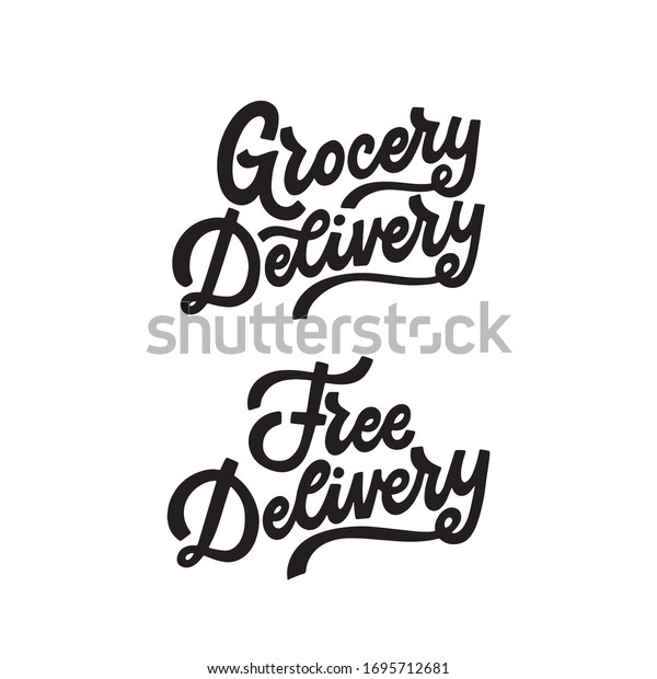 10,681 Free Delivery Text Images, Stock Photos & Vectors | Shutterstock