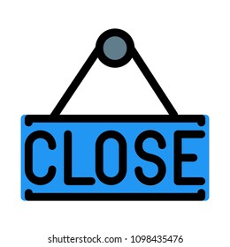 Grocery Shop Closed Stock Vector (Royalty Free) 1098435476 | Shutterstock